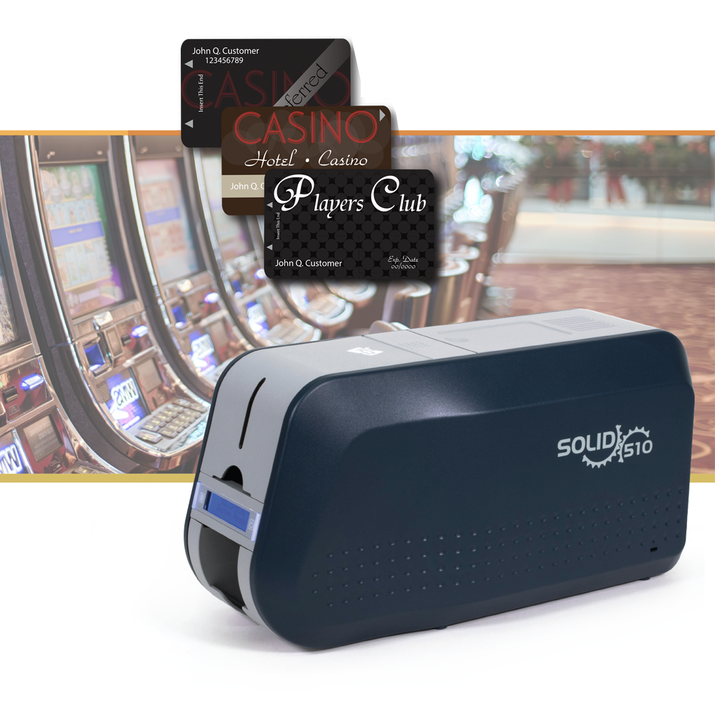 SOLID-510OC Access & Loyalty Card Printer for Casinos